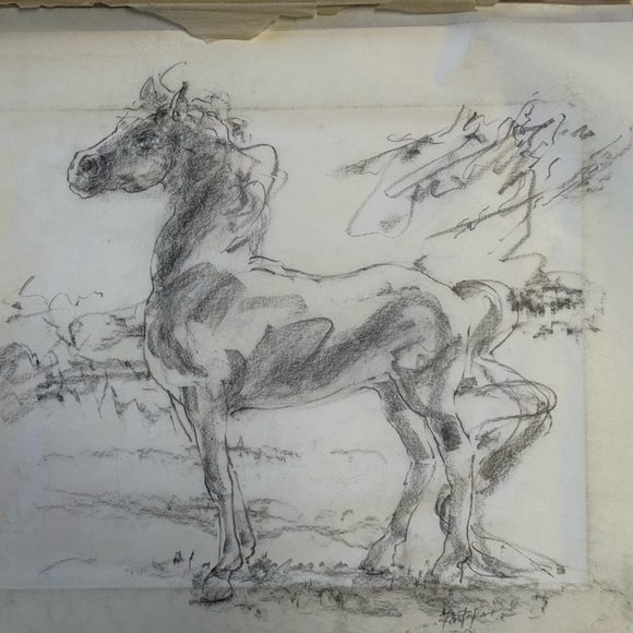 Ron Pekar | Art | Elegant Horse Original Usc Traveler Concept Art By ...